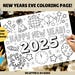 New Years Eve Activity Placemat for Kids PRINTABLE New Years Activity ...