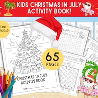 Printable Christmas Activity Placemats: Holiday Games, Puzzles ...