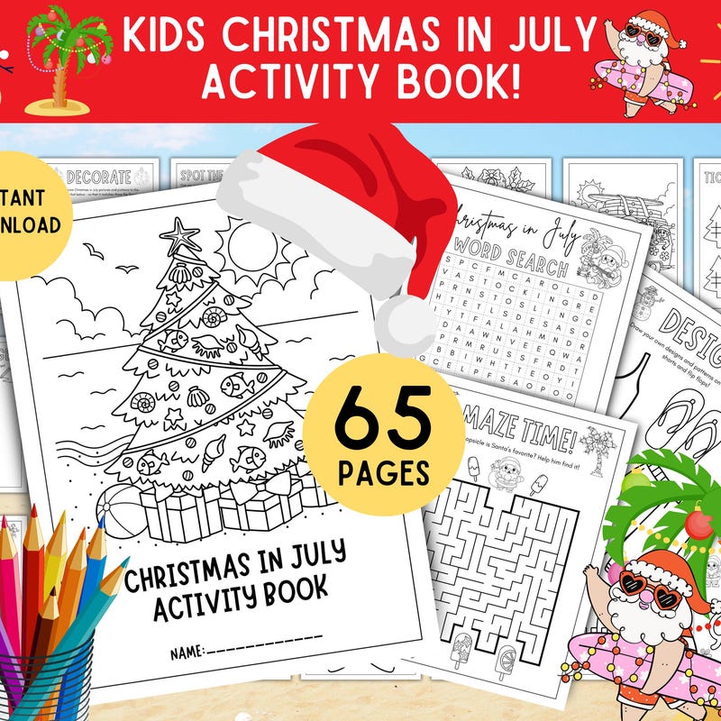 Christmas in July Party - Etsy