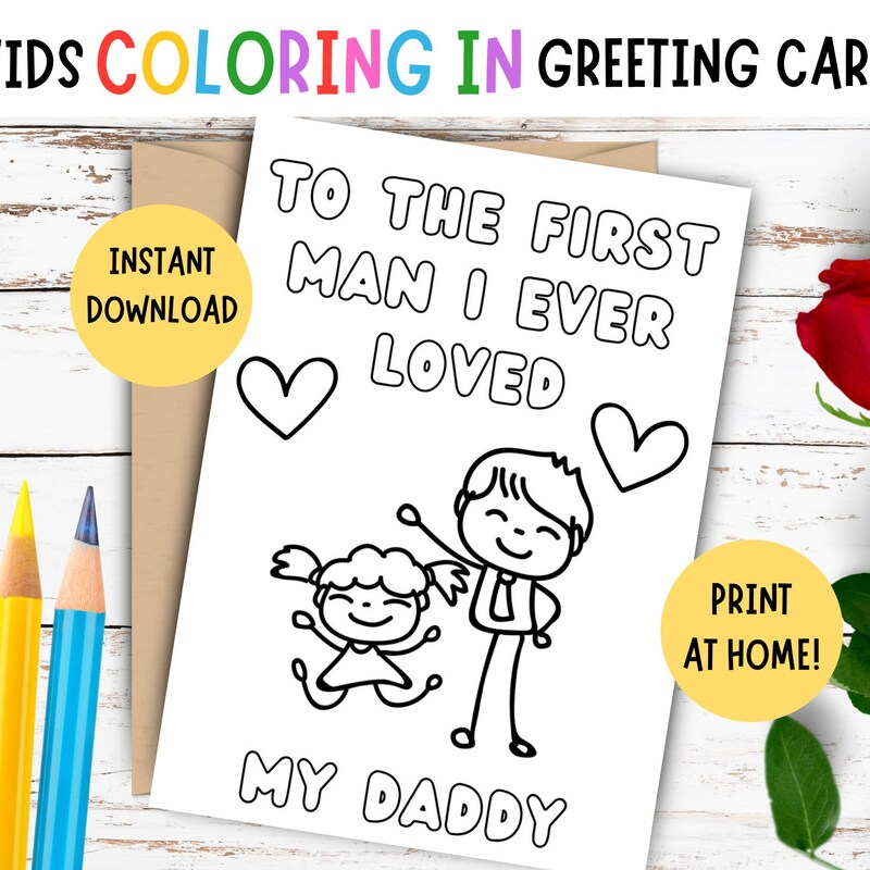 Dad Valentine Card - Etsy