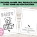 Blank Baby's First ABC Book - DIY Baby Shower Game - Baby Shower ...