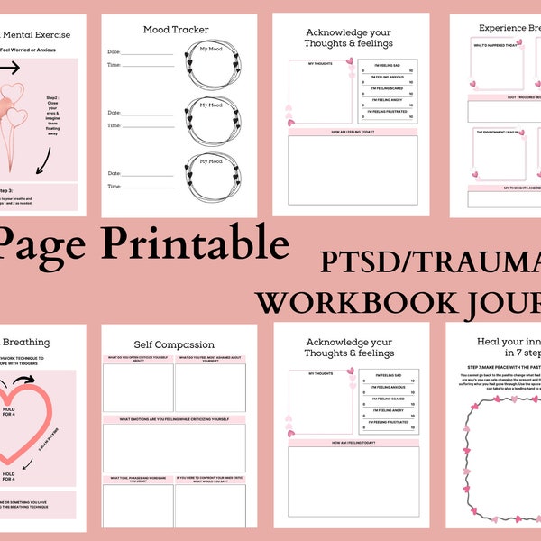 Trauma Workbook - Etsy
