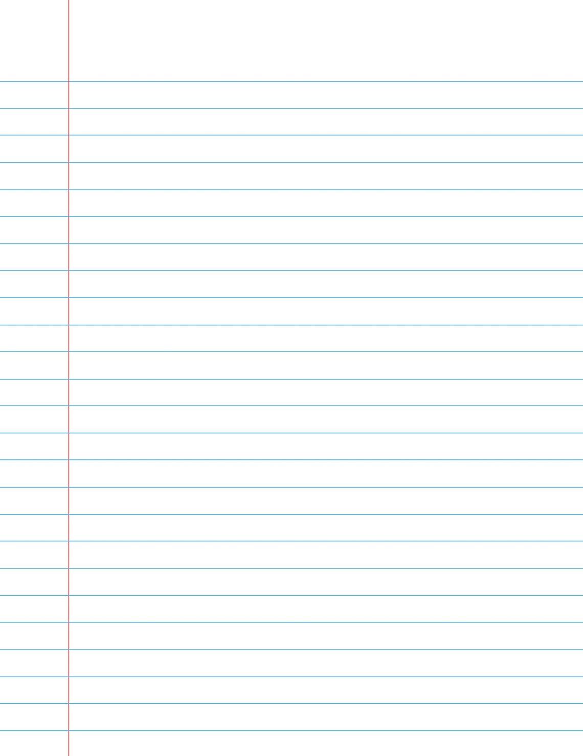 A4 Size, Notebook Digital Paper, School Notebook Wallpaper JPG, Light ...