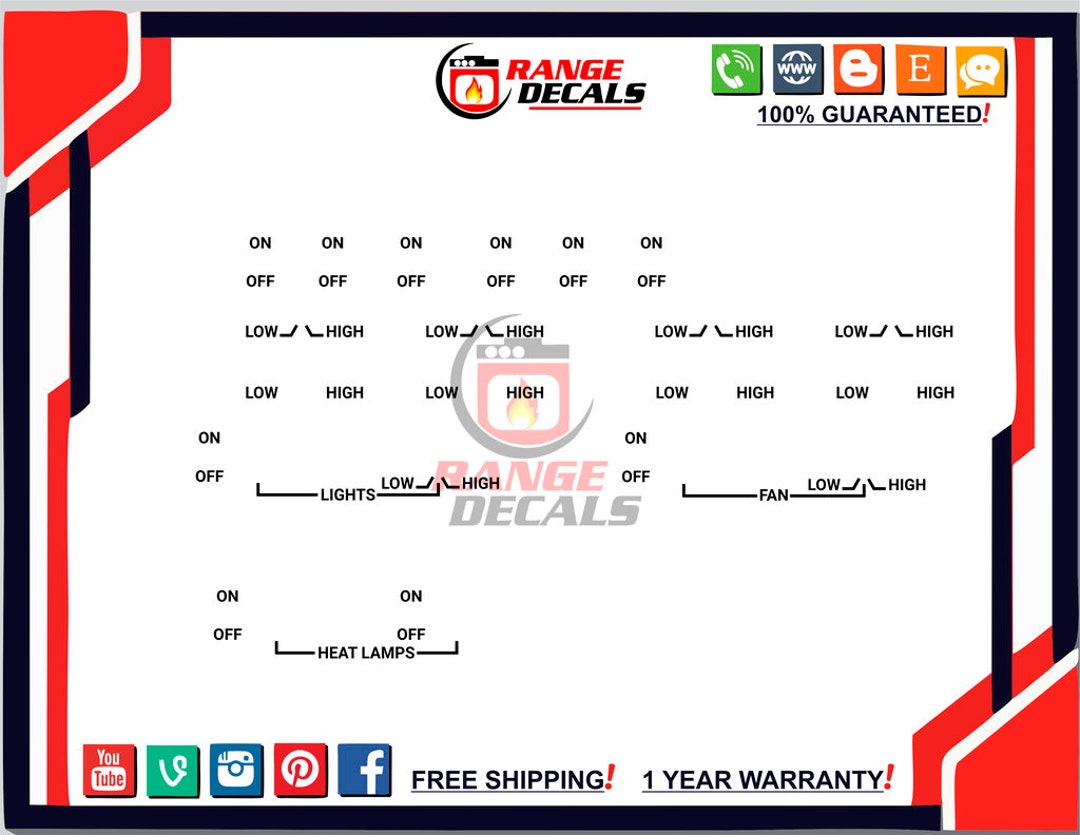 Viking Hood VBCV4838 - Range Decals - Etsy