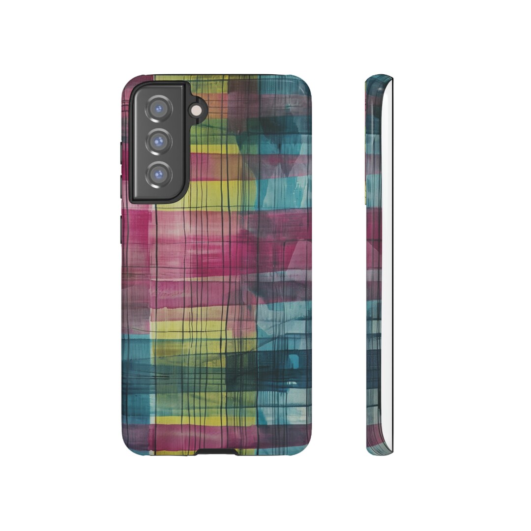 Aquarelle Plaid Phone Shield H - Etsy
