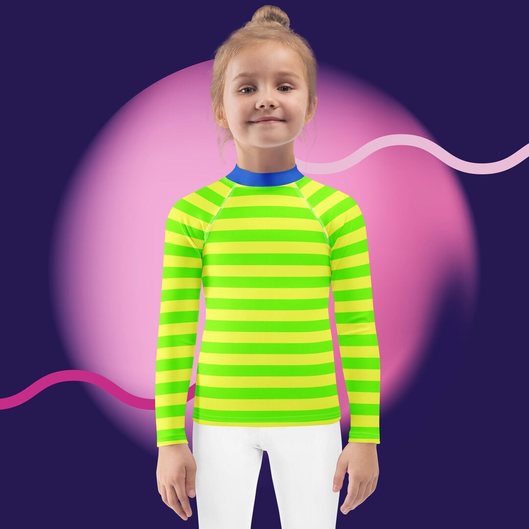 Kids Rash Guard With That 90s Fresh Look for the Summer Beach Parties ...