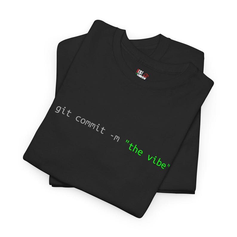 Ubuntu Mono Font Git Commit Vibe Unisex Heavy Cotton Tee, Coding Trend ...
