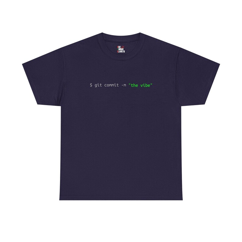 Ubuntu Mono Font Git Commit Vibe Unisex Heavy Cotton Tee, Coding Trend ...