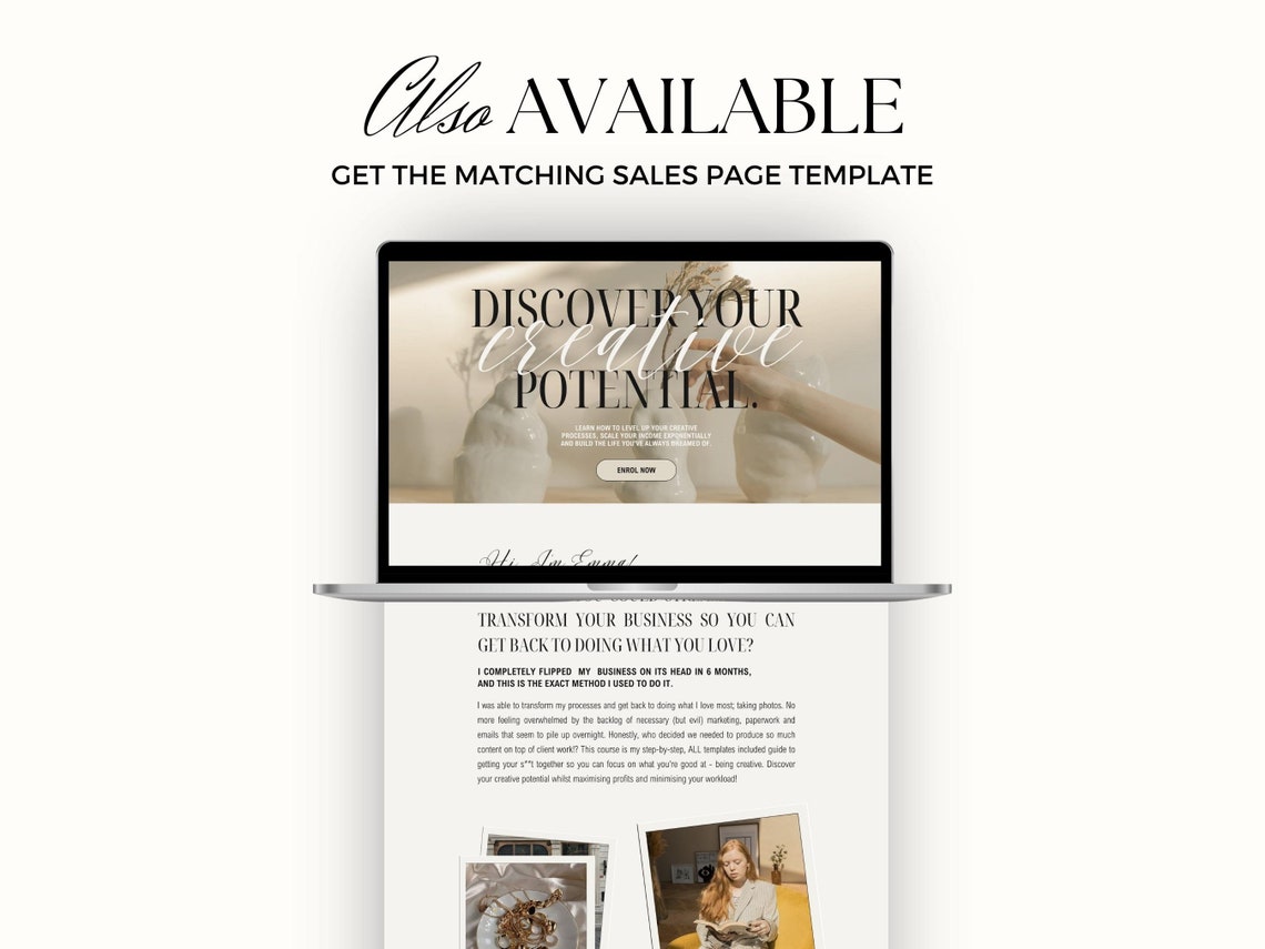 Minimalist Website Template for Canva One-page Canva Website - Etsy ... Minimalist Website Template for Canva One-page Canva Website - Etsy ...