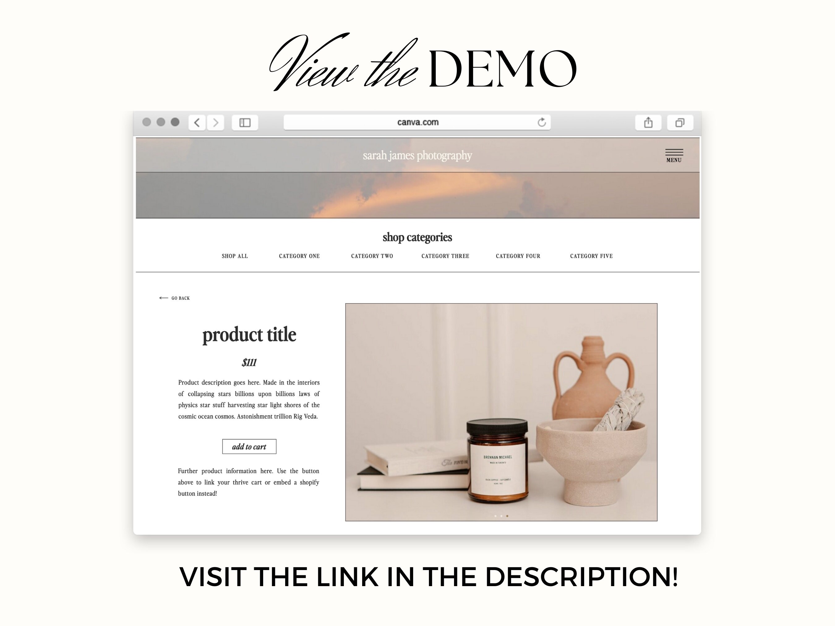 Showit Website Design Template Bundle for Wedding Photographers ...