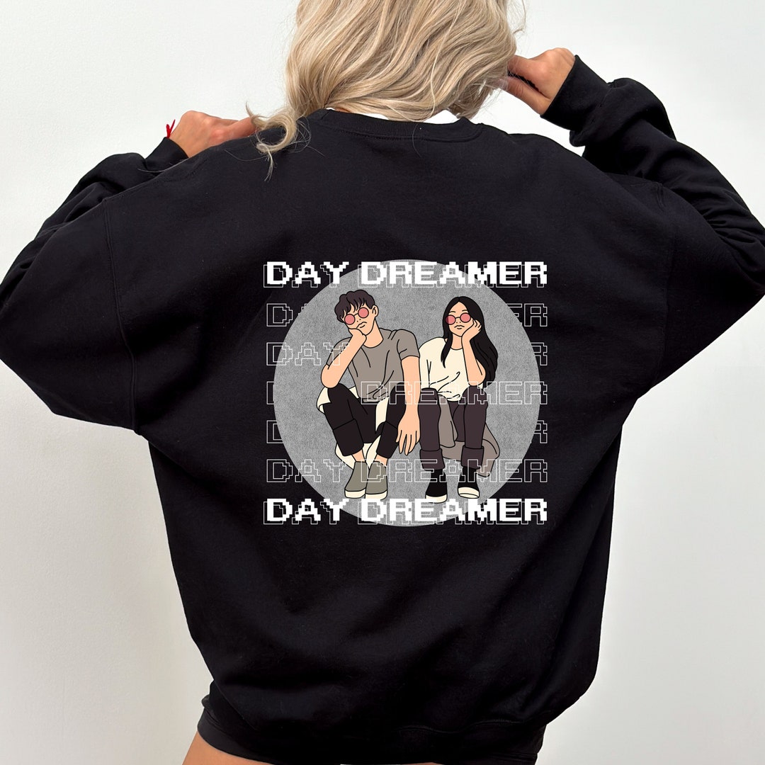 Day Dreamer Sweater, Graphic Crewneck, Digital Artwork, Birthday Gift ...