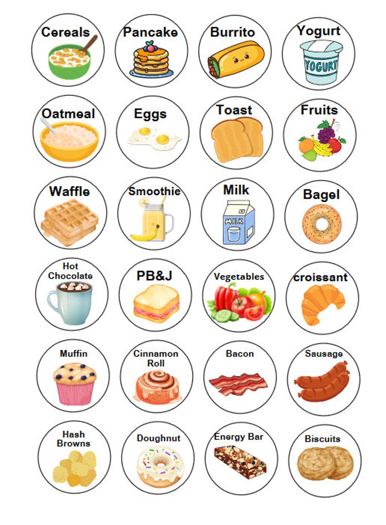 Fun and Easy Kids Meal Planner - Etsy