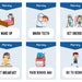 Fun Daily Routine Cards for Toddlers- Editable - Etsy