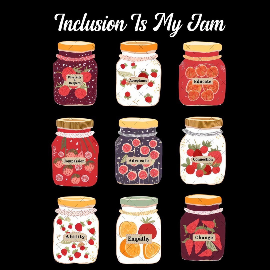 Inclusion is My Jam Neurodiversity Png, Special Education Teacher Png ...