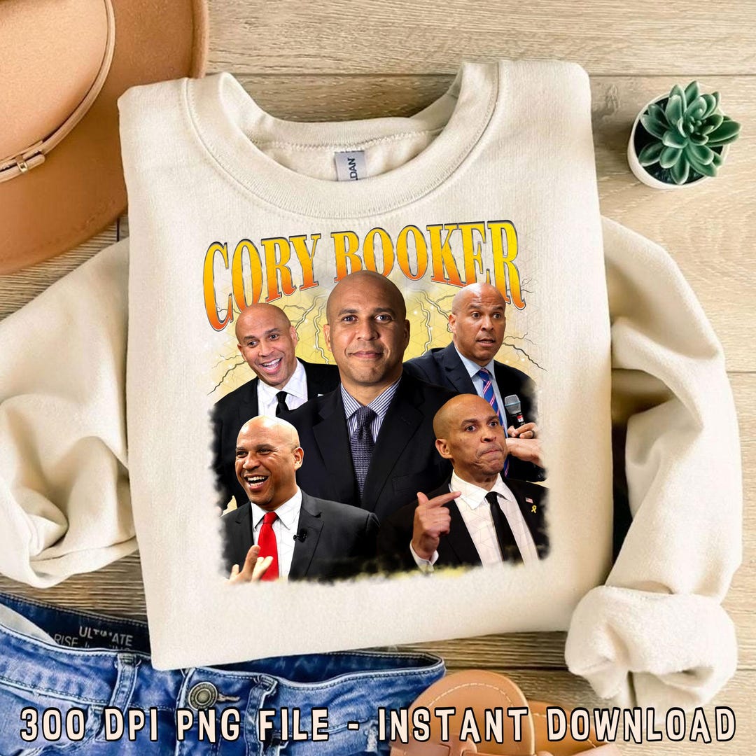 Anti Trump Png Bundle, Cory Booker Png, I Will Yield for a Question ...