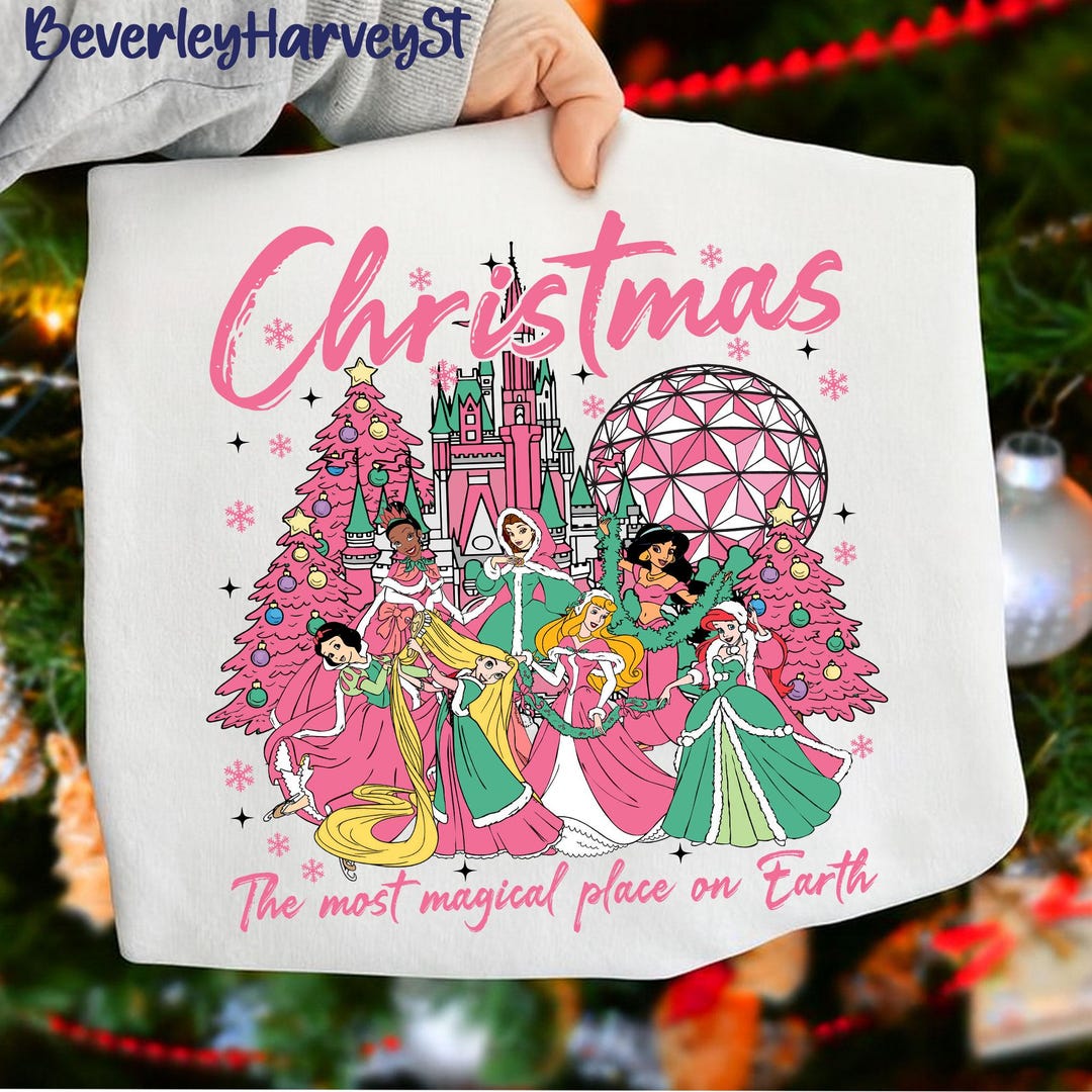 Princess Christmas Png, Princess Png, Christmas Cartoon Friends PNG ...