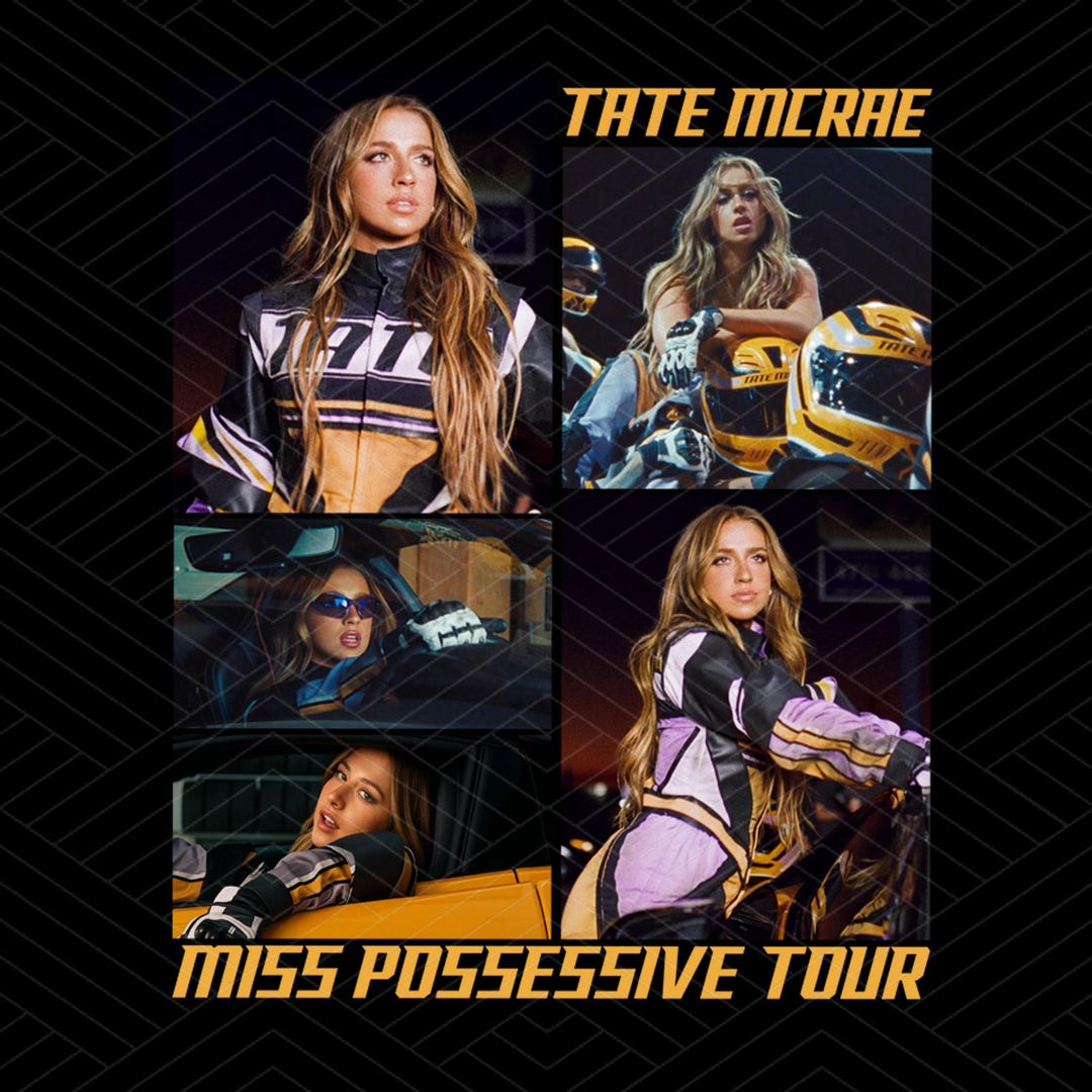 Ta.te Mcrae 2025 Concert Png, Miss Possessive Tour 2025 Png, Tate Mcrae ...