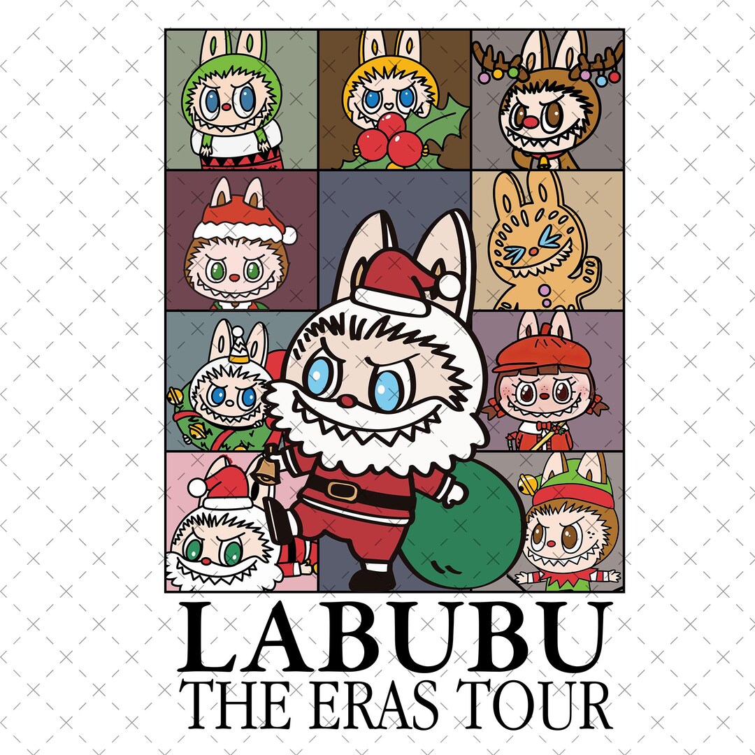 Labubu The Eras Tour Navidad Png, Labubu Navidad Png, Lindo Labubu ...