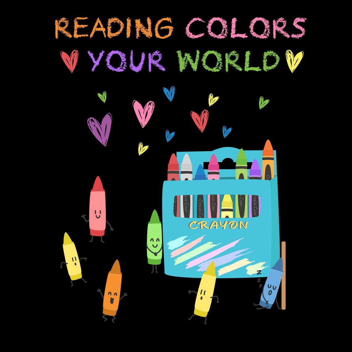 Reading Colors Your World Png, Autism Teacher Png, Autism Awareness Png ...