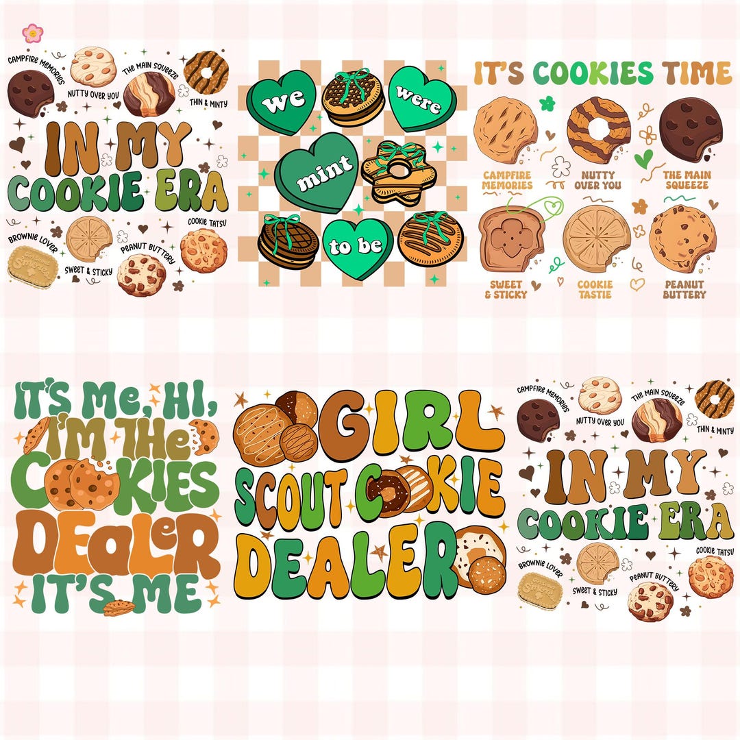 20+ Bundle Cookie Dealer Bundle Png, Girl Scout Png, in My Troop Era ...