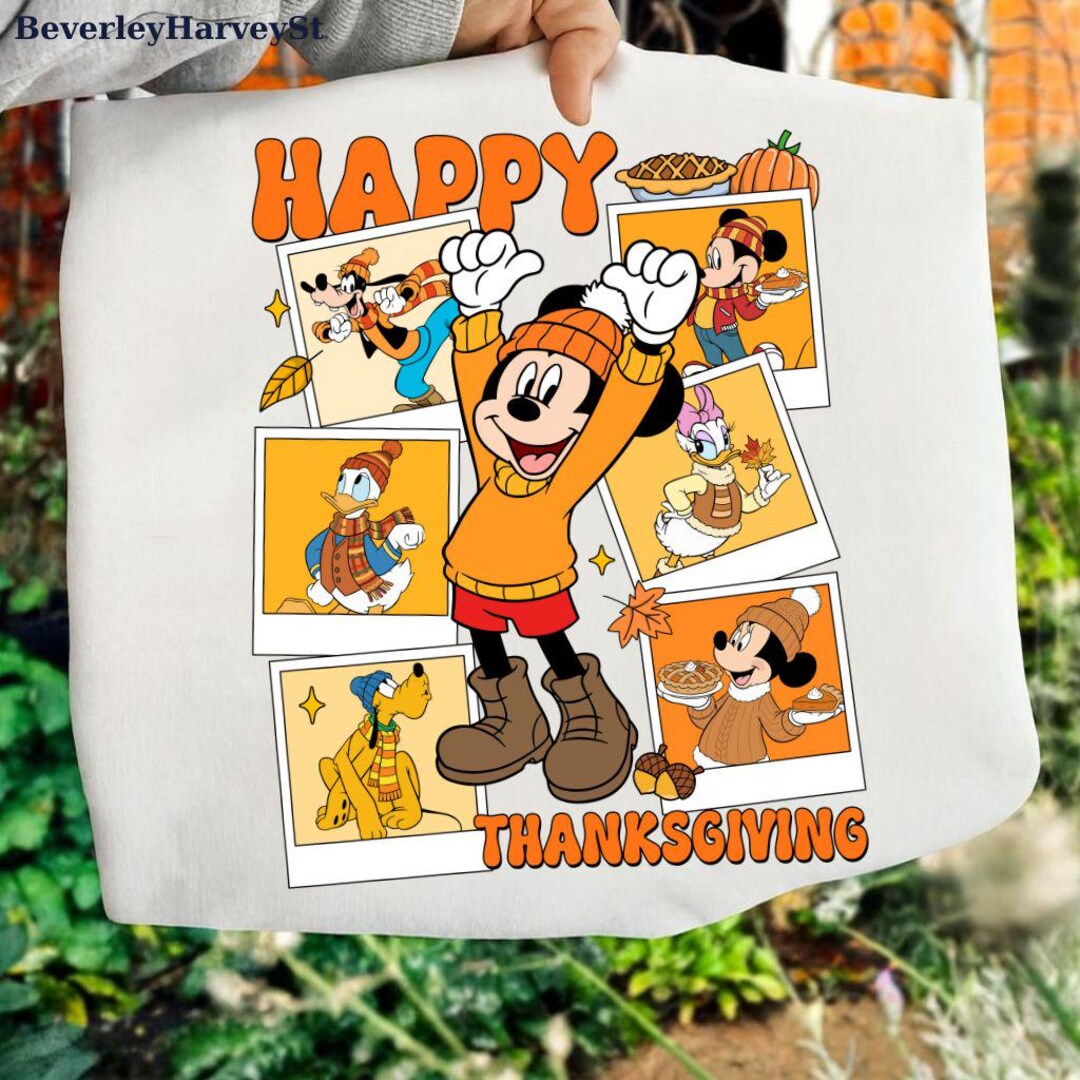Happy Thanksgiving Mouse and Friend Png, Mouse and Friends Thanksgiving ...