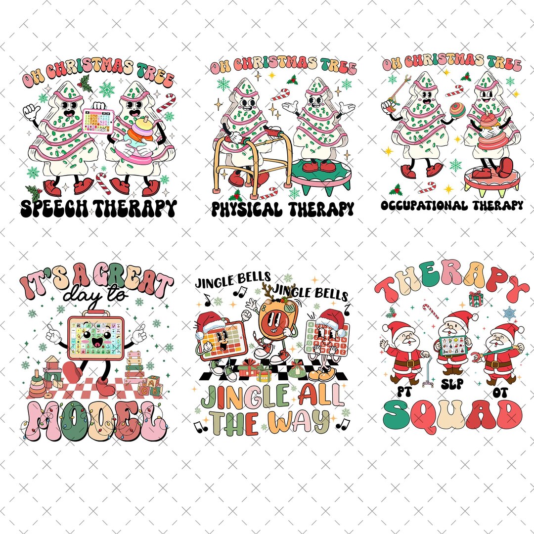 Bundle Christmas Png,oh Christmas Tree Png, Occupational Therapy Xmas ...