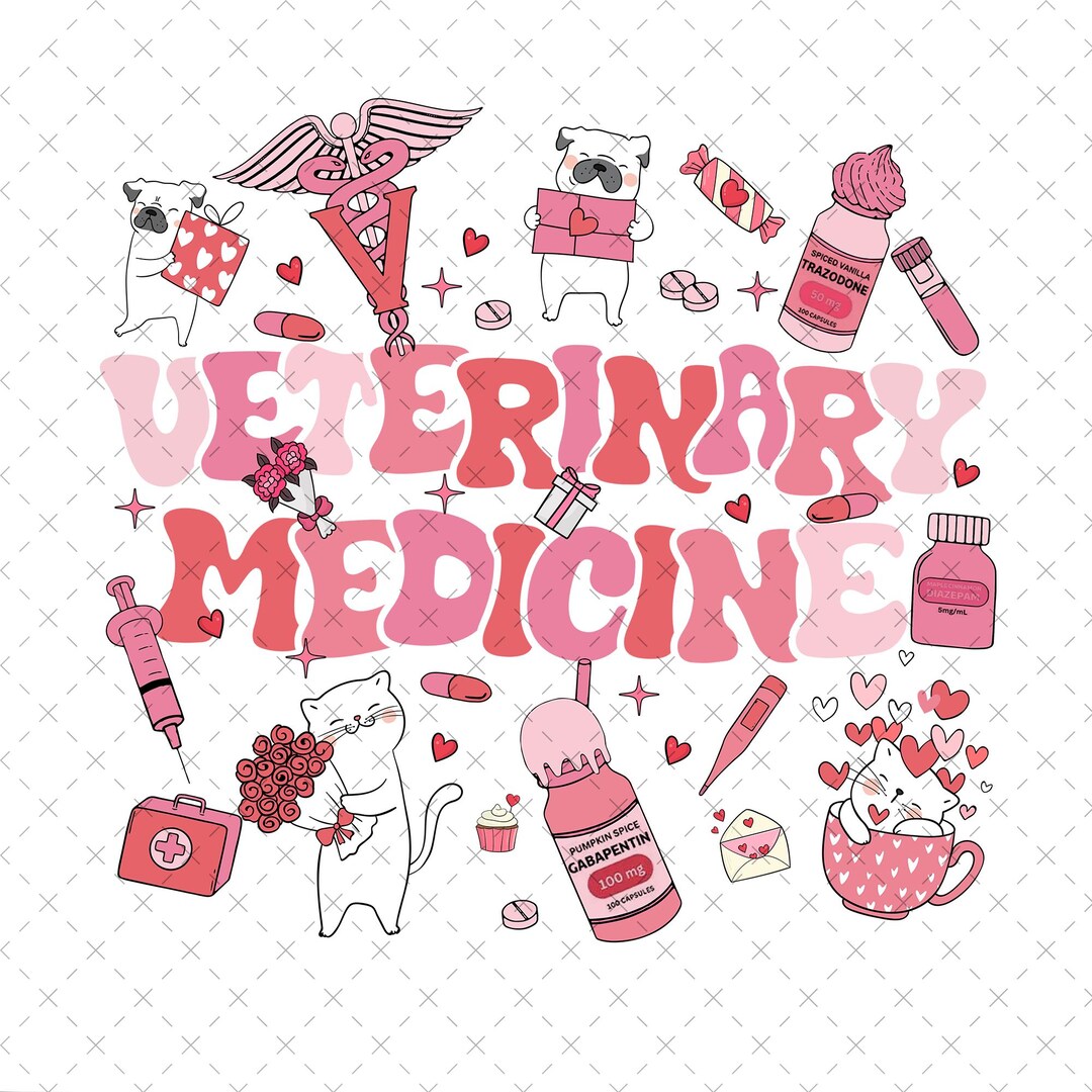 Veteranary Tech Valentine PNG, Veterinary Technician Png, Vet Assistant ...