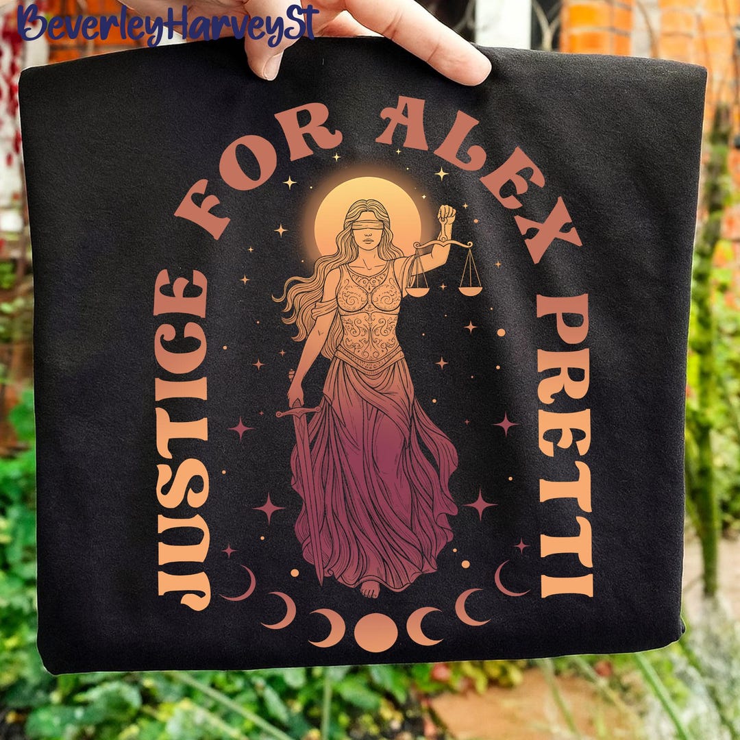 Justice for Alex Pretti Png, Pretti Good Nurse Png, Abolish ICE Png ...