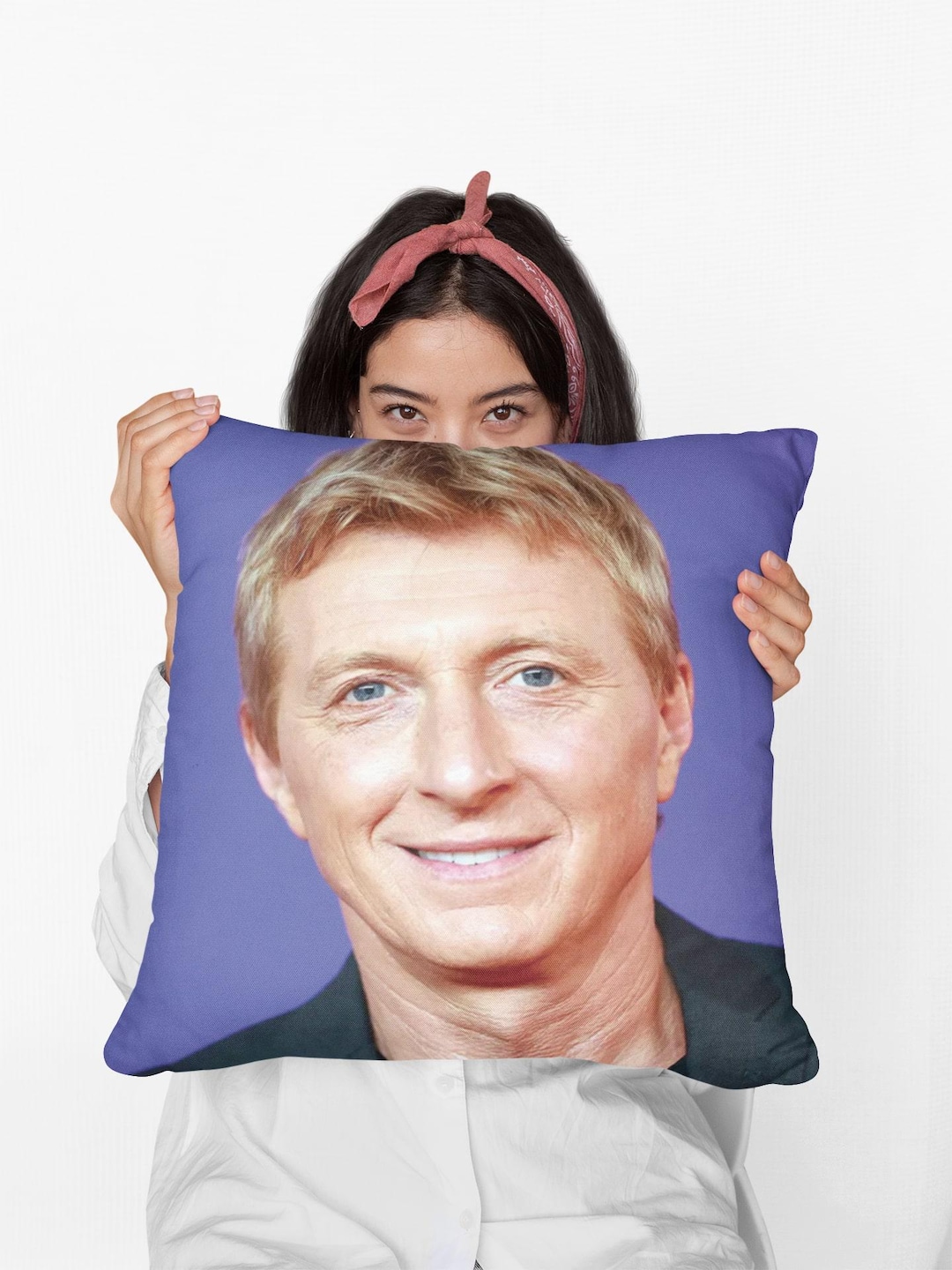 William Zabka Square Pillow Spun Polyester Square Pillow, Personalized ...