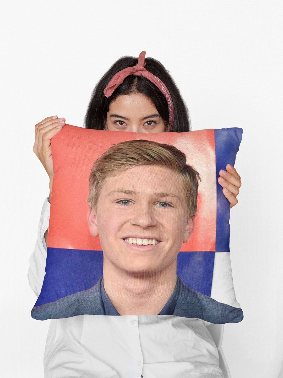 Robert Irwin Square Pillow Spun Polyester Square Pillow, Office Decor ...