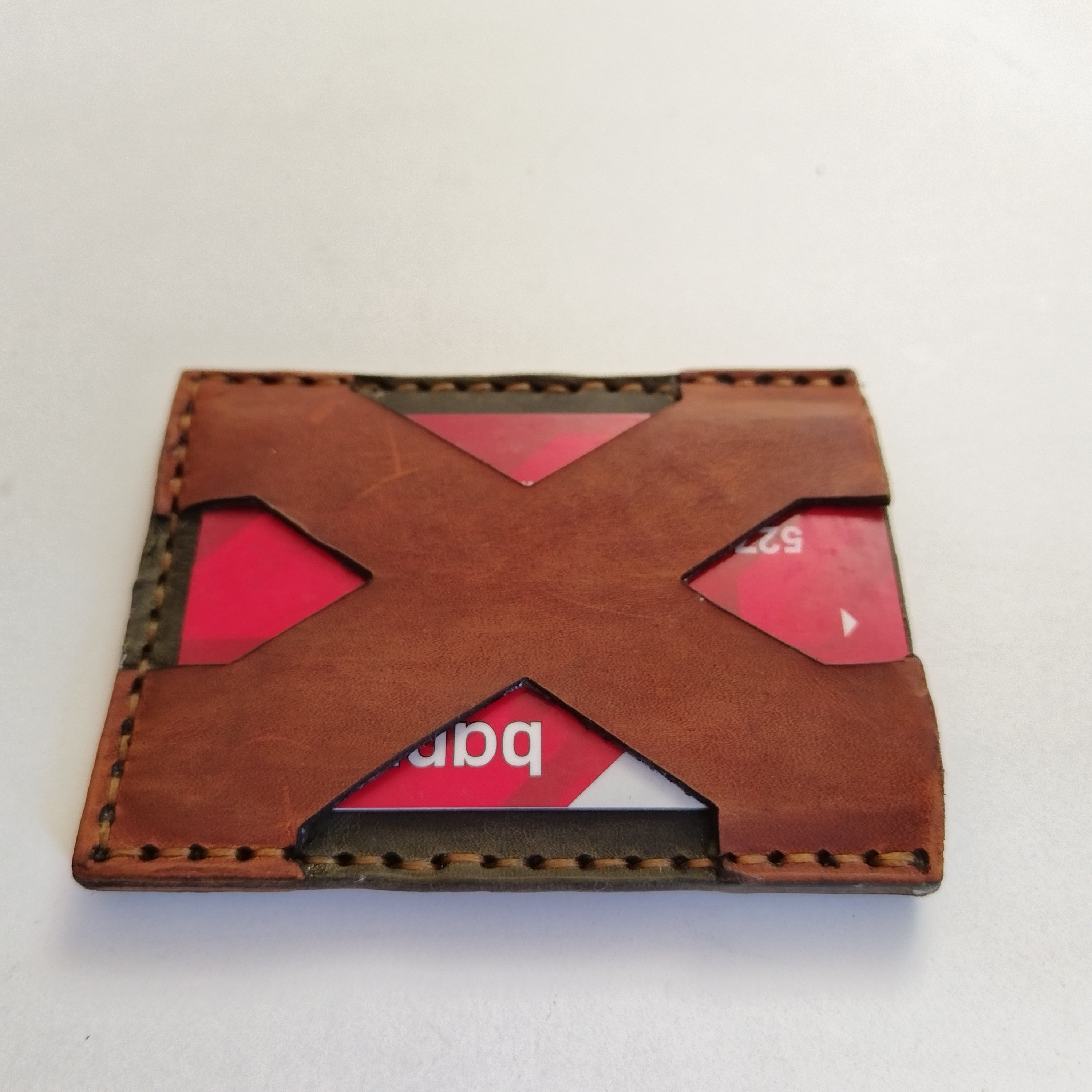 Handmade Leather Card Holder Pattern - Etsy