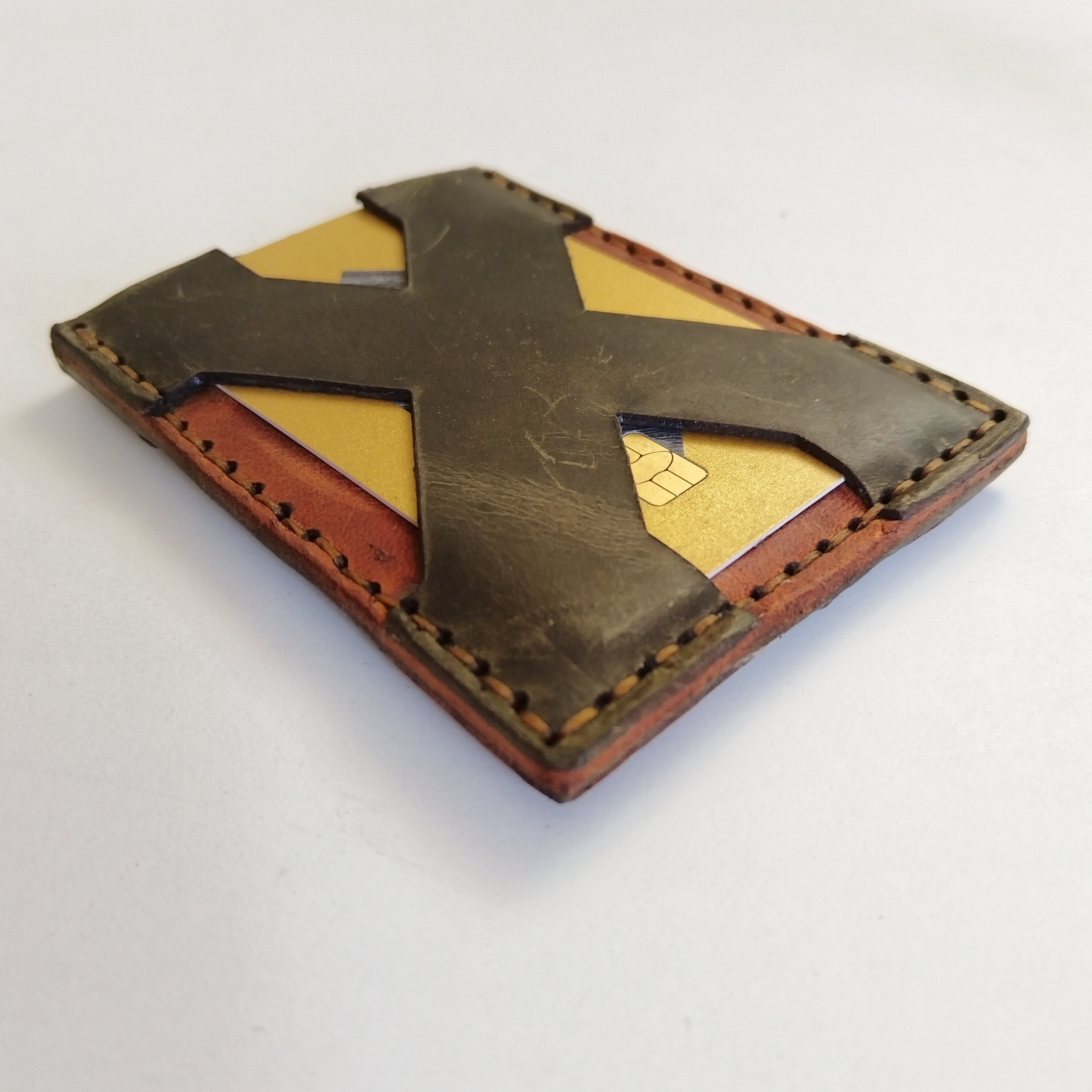 Handmade Leather Card Holder Pattern - Etsy