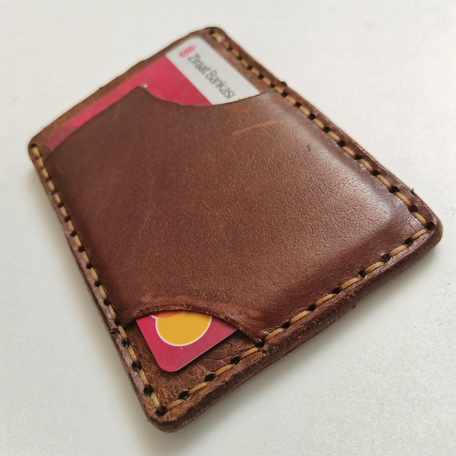 Leather Card Holder Pattern Leather Card Holder Pdf Card - Etsy