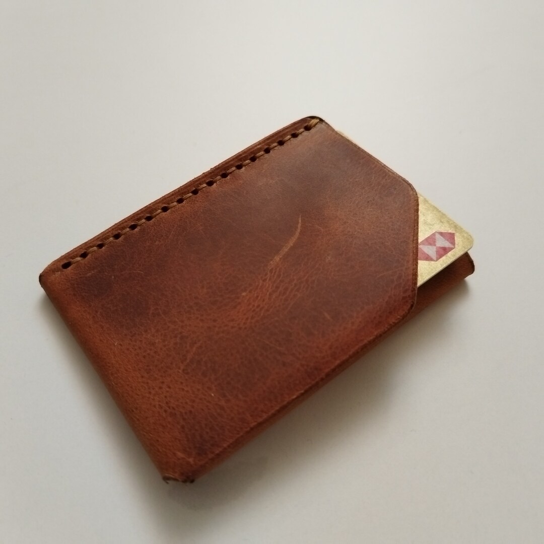 Handmade Leather Card Holder Pattern - Etsy