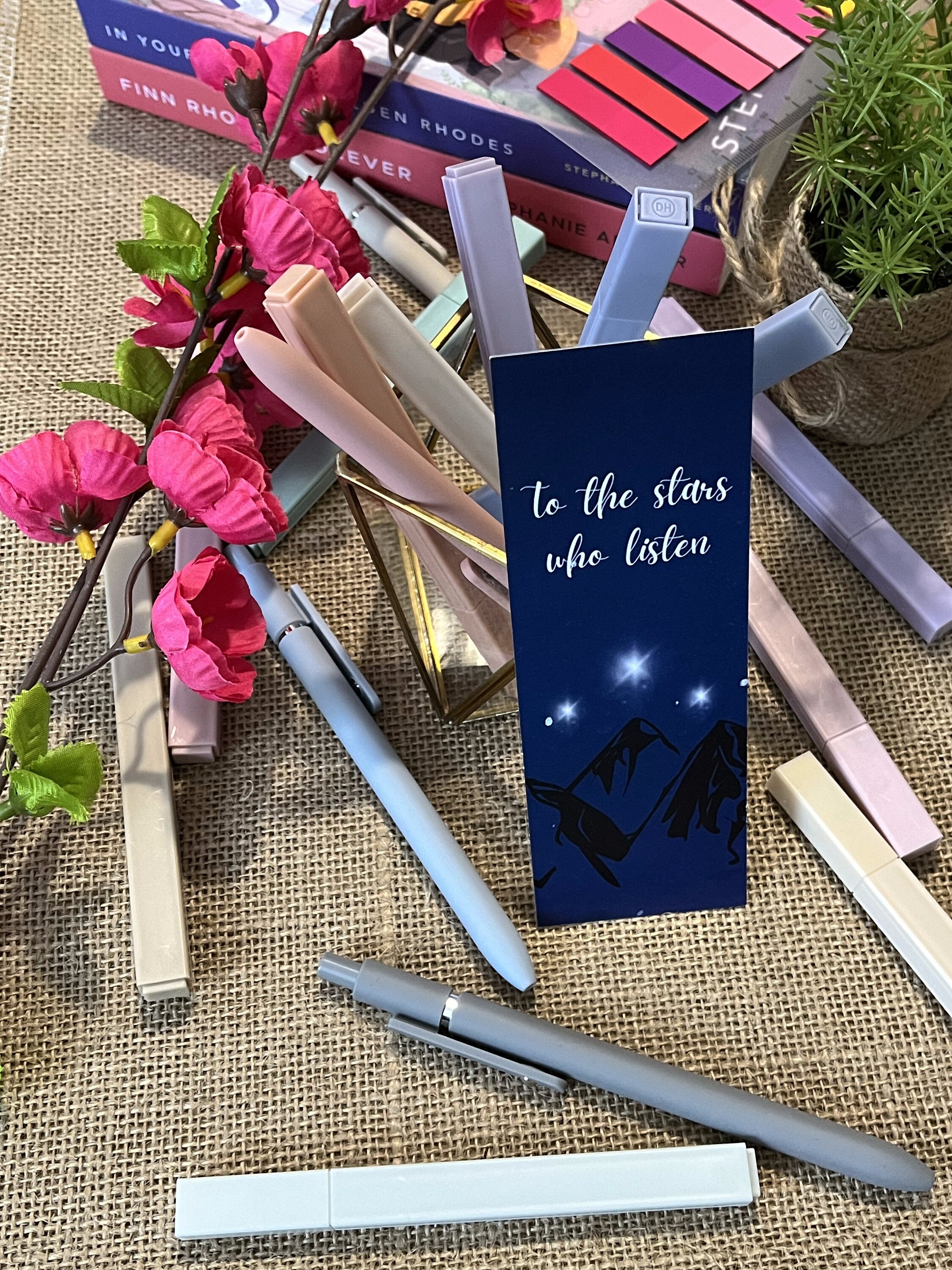 ACOTAR Bookmark to the Stars Who Listen SJM Double Sided Bookmark ...