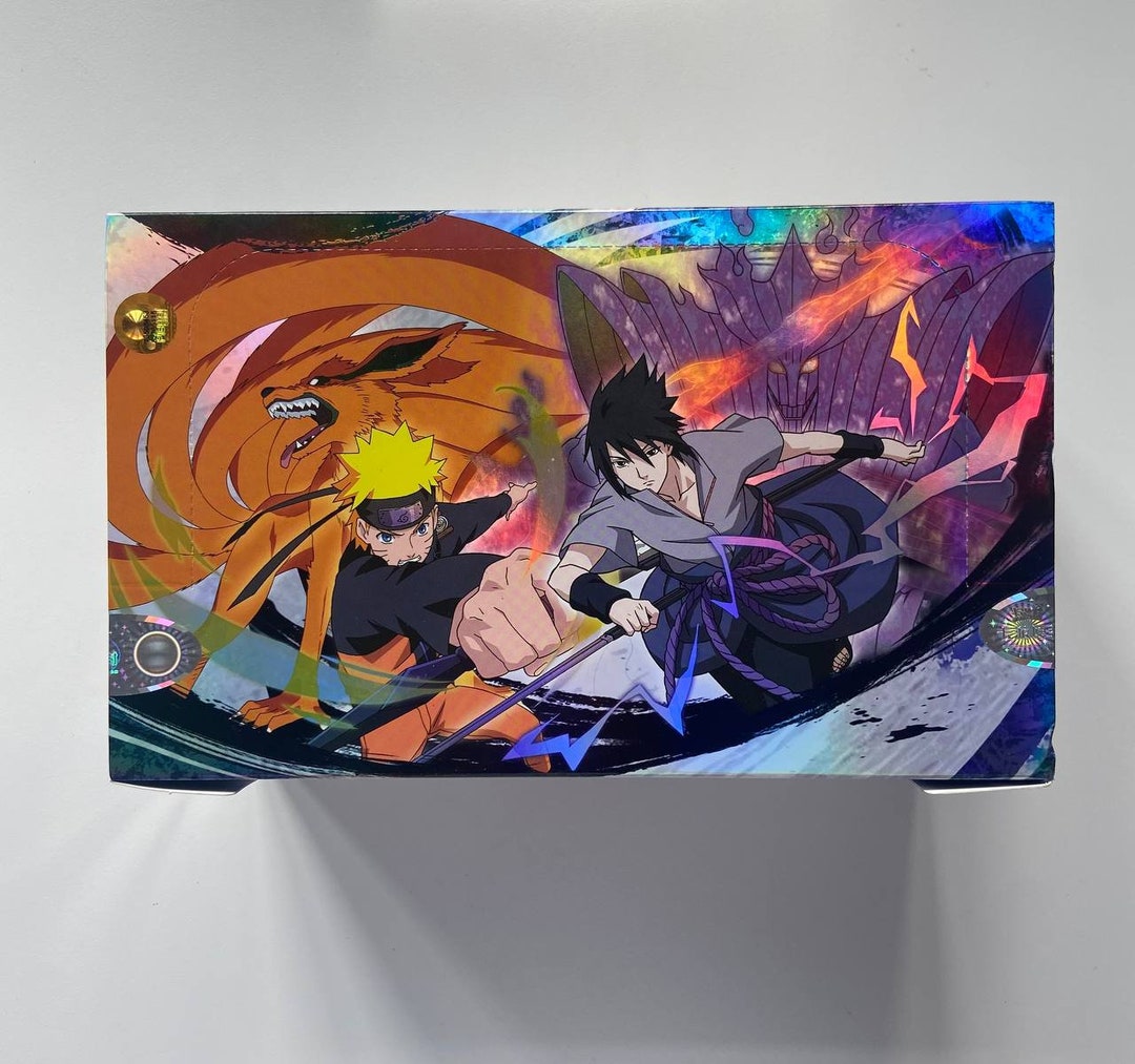 Naruto Card Box Kayou Tier4 Wave 4 Card TCG Display Box Sealed Naruto Trading Card Cards 18 ...