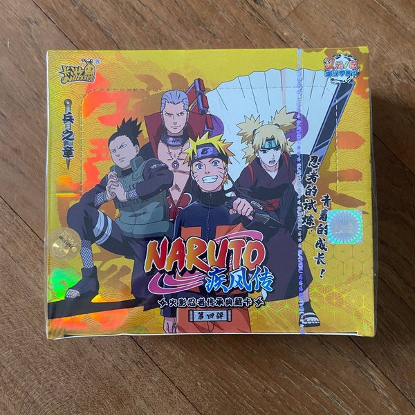 Naruto Booster Box - Etsy UK