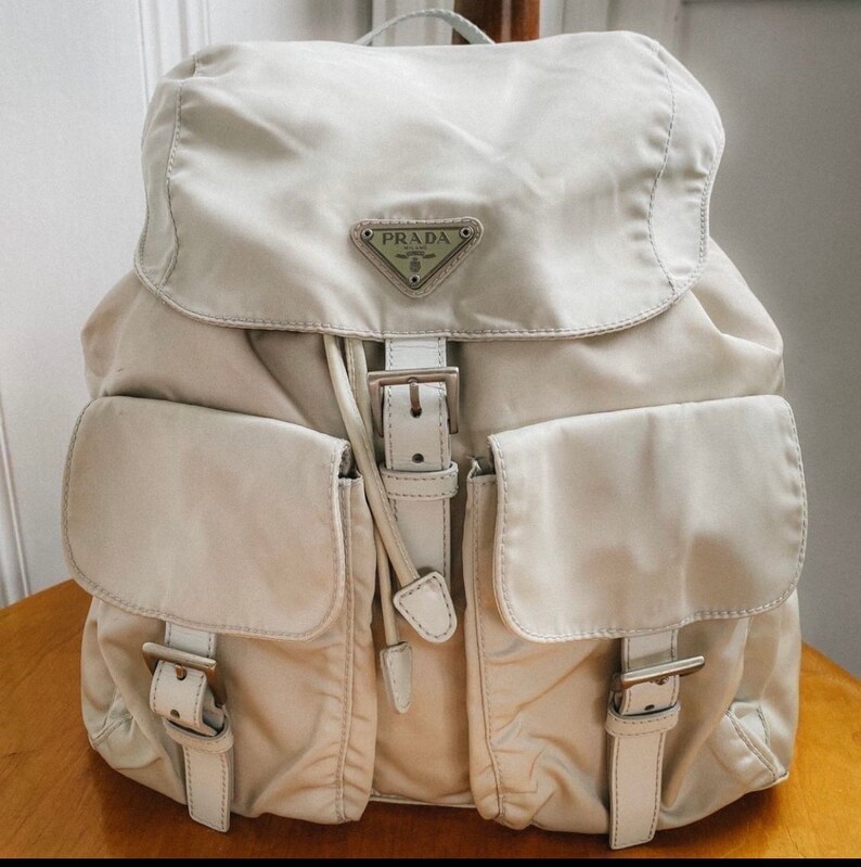 Authentic Vintage Prada Backpack - Etsy