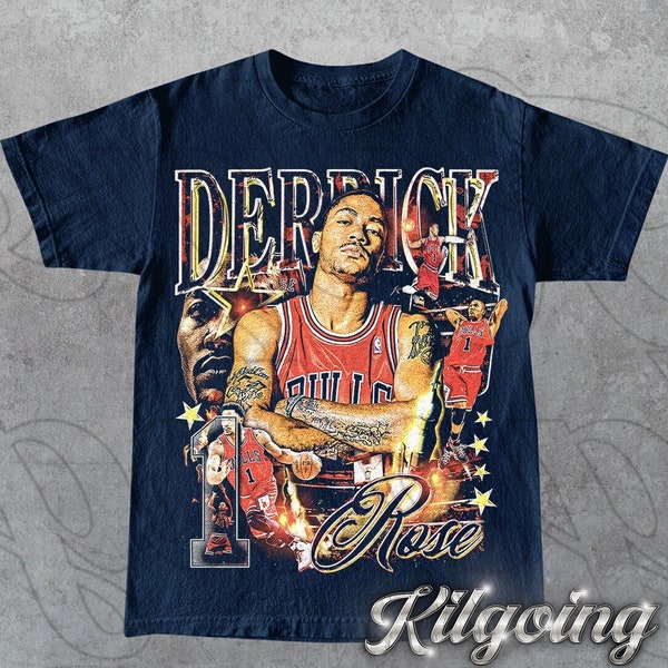 Vintage Derrick Rose Shirt - Etsy