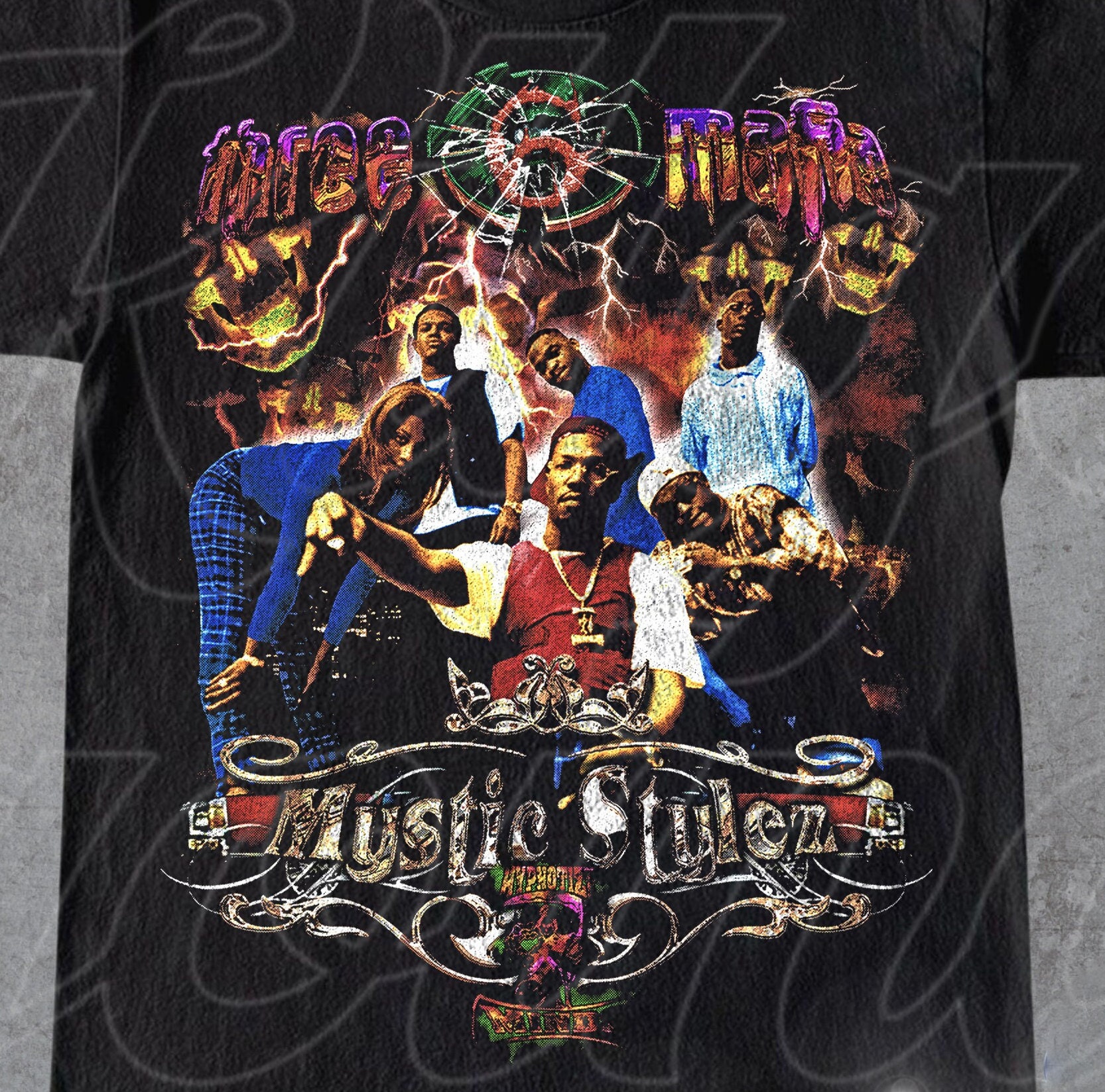 Limited Three 6 Mafia Mystic Stylez Vintage 90s T-shirt, Gift for Woman ...