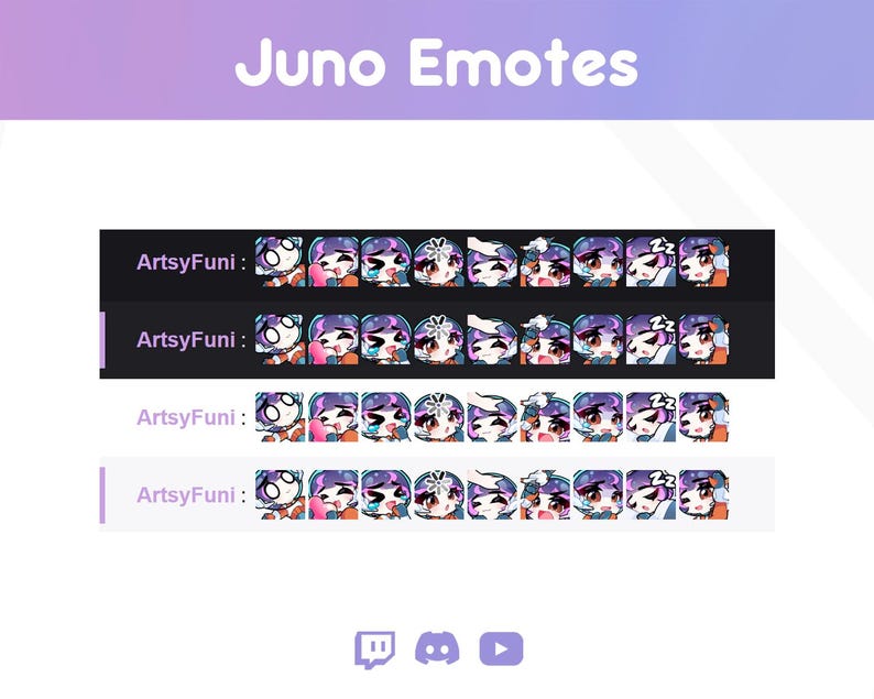 Overwatch 2 Juno Emotes: Kawaii Chibi GIF for Twitch, Discord, Youtube ...