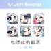 Overwatch 2 X Le Sserafim: Kiriko 5 Emotes | GIF Kawaii, Cute, OW2 ...