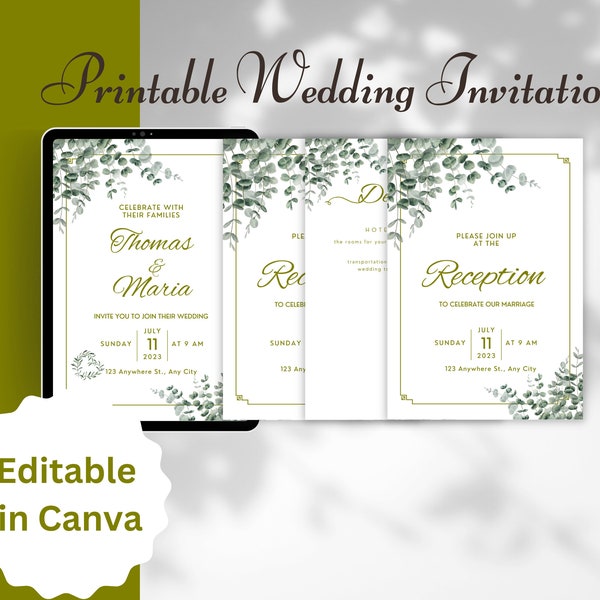 Branch Invitation - Etsy