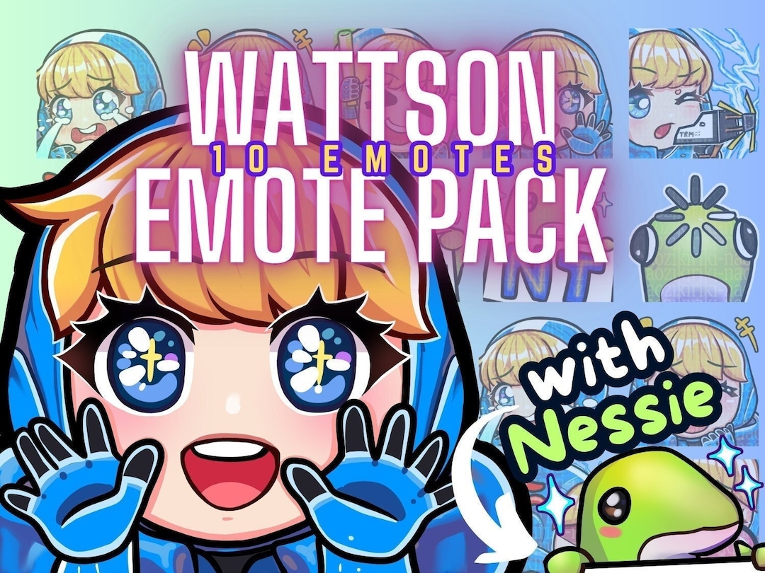 Wattson From Apex Legends Emote Pack - Twitch Emotes - Discord Stickers ...