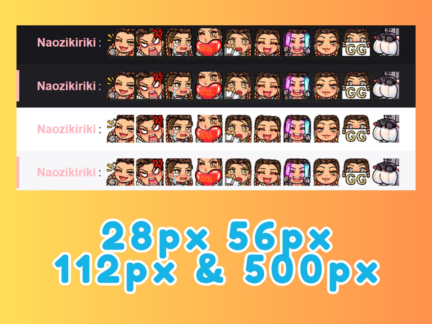 Loba From Apex Legends Emote Pack - Twitch Emotes - Discord Stickers ...