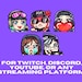 Rainbow Six Siege Emote Pack Pt.1 - Twitch Emotes - Stickers - Female ...