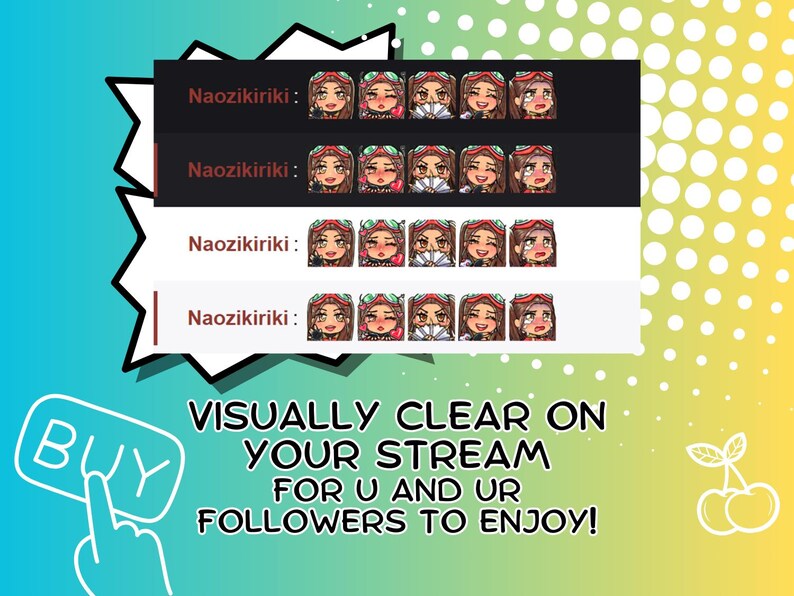 Loba Cherry Bomb Emote Pack Apex Legends Twitch Emotes Stickers 5PCS - Etsy