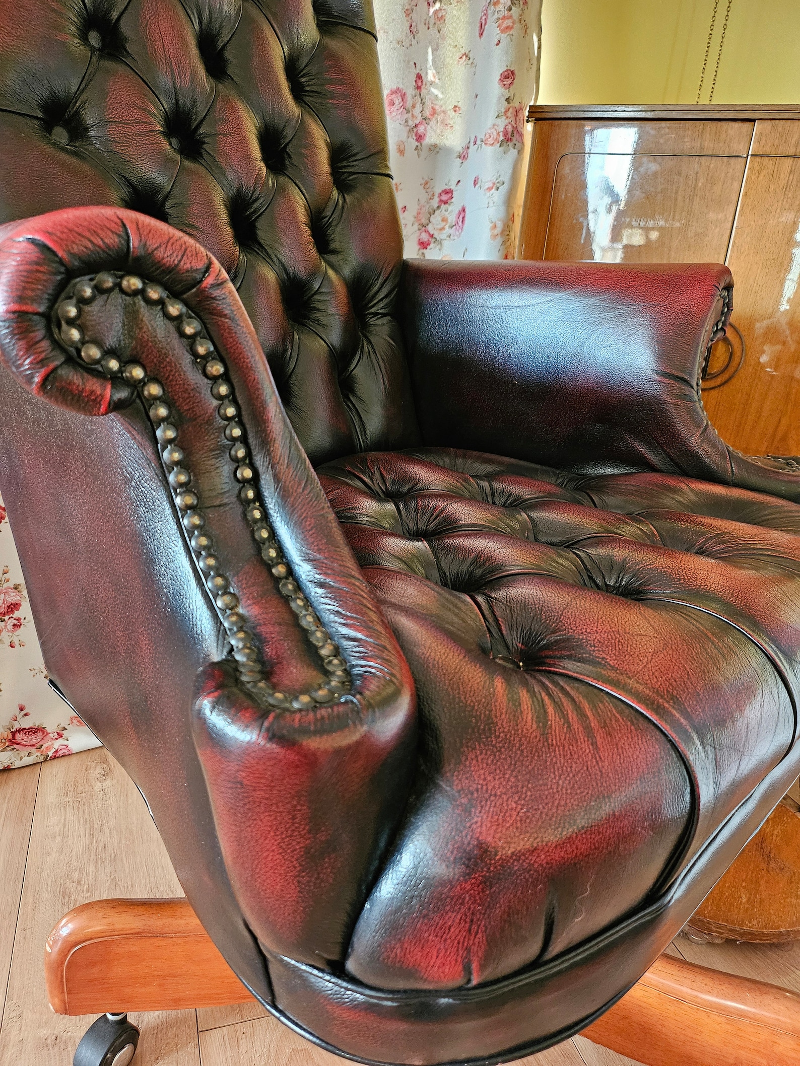 Chesterfield Office Chair - Etsy