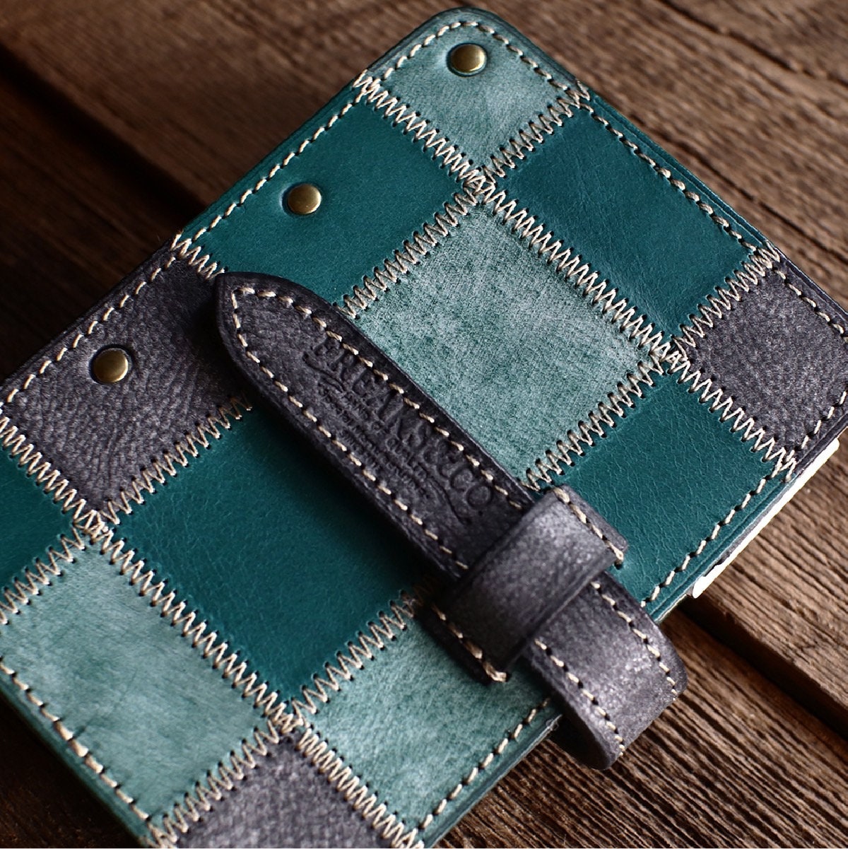 Japan Handmade Italian Tanning Leather Cocktail Color Binder Cover ...