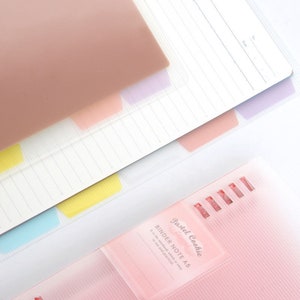 KOKUYO Campus Spiral Ring Notebook 8 Holes Binder A5 Notebook Daily ...